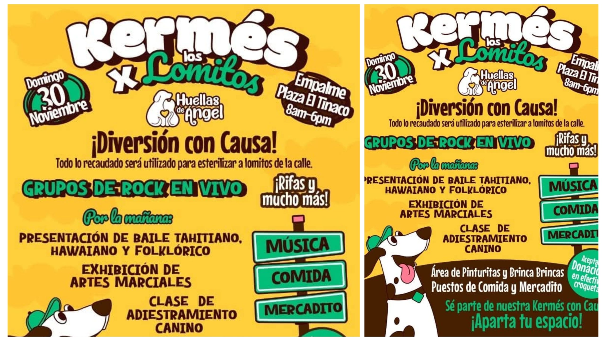 Anuncian kermés a beneficio del refugio canino Huellas de Ángel - Red 93.3